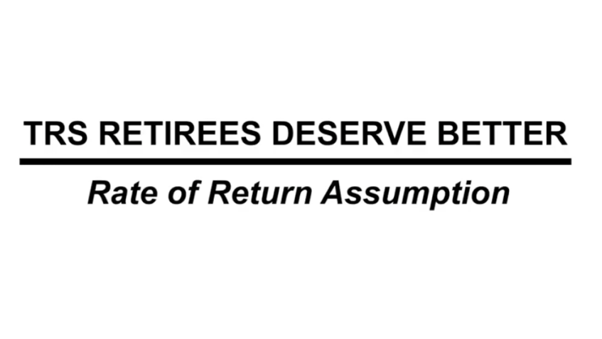 TRS Retirees Deserve Better Video: Rate of Return – Texas Retired ...
